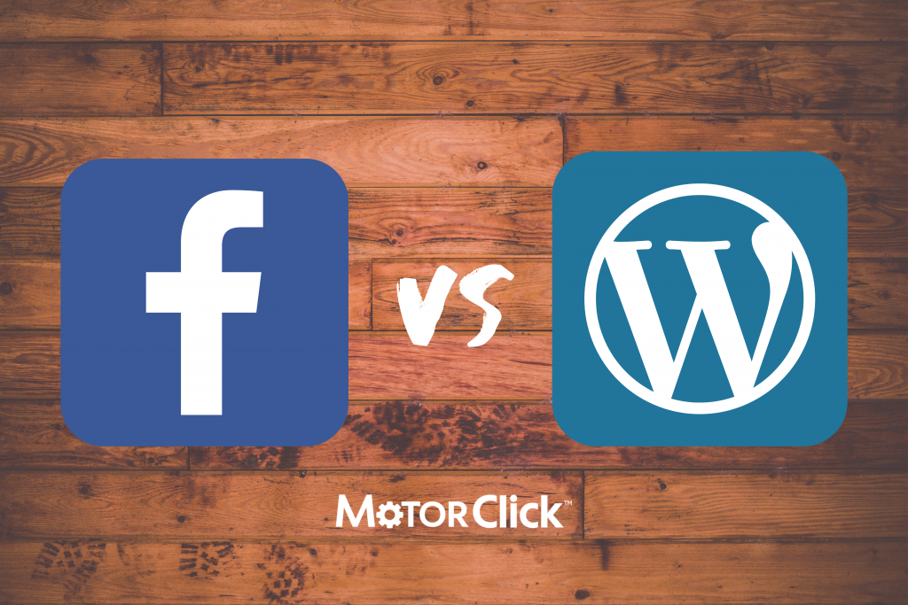 Which Is Better: A Website Or Facebook Business Page? • MotorClick